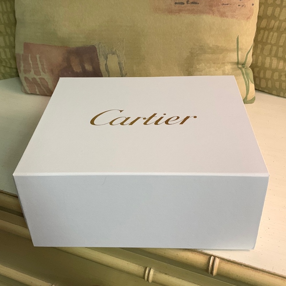 Cartier Box With Shredded Paper - Gem